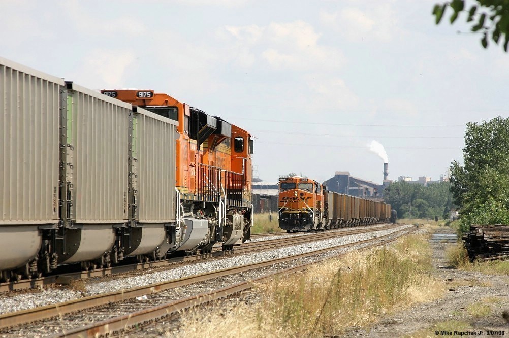 BNSF Coal Freight Meet on NS